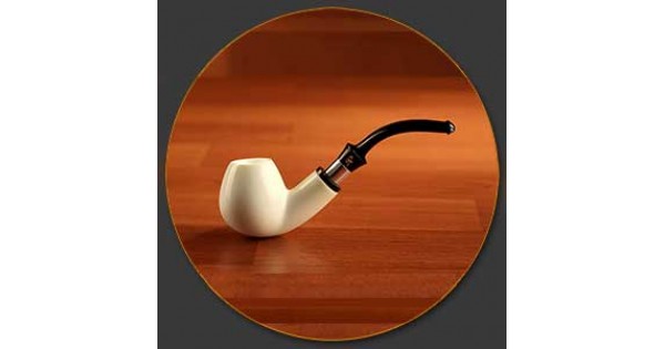 Double Stem Meerschaum Pipes